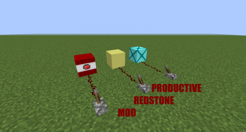Productive Redstone Mod | MCreator